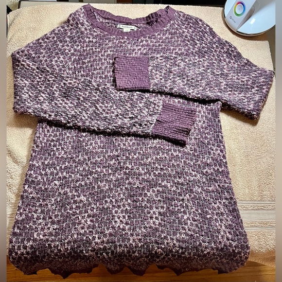 Ruff Hewn | Tops | Ruff Hewn Maroon Sweater Dress Tunic Cozy 2x Guc ...